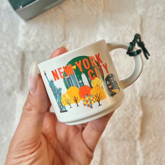 Starbucks | Dining | Starbucks New York City Mini Ceramic Ornament Mug ...